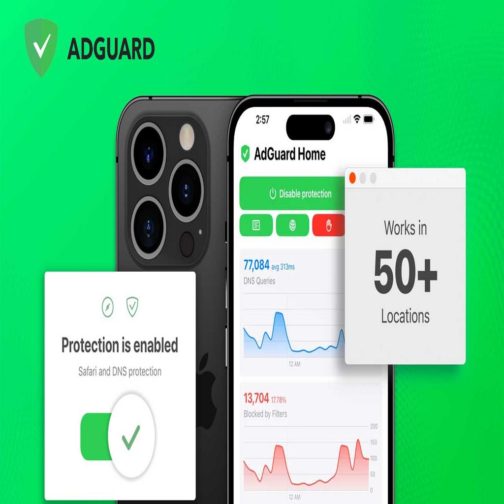 Por solo $16, el plan de AdGuard protege a toda tu familia de anuncios maliciosos. - Enigma Security